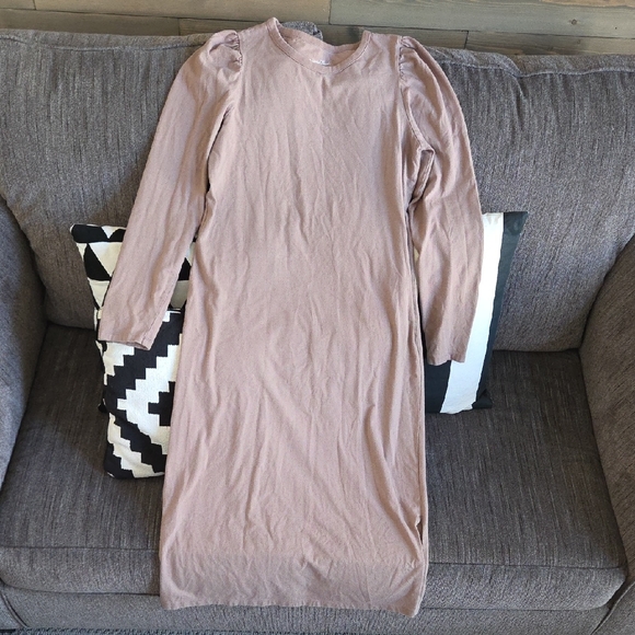 Universal Thread | Dresses | Universal Thread Long Sleeve Blush Dress ...
